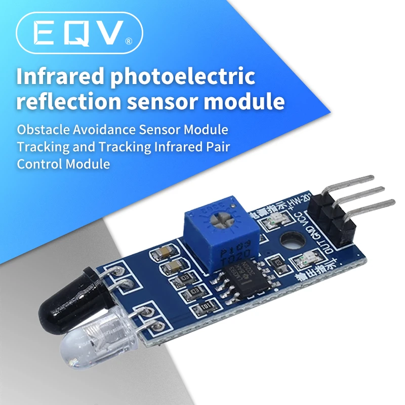 Smart Electronics New For Arduino Diy Smart Car Robot Reflective Photoelectric 3pin Ir Infrared ...