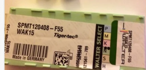 10PCS CARBIDE INSERT SPMT120408-F55 WAK15