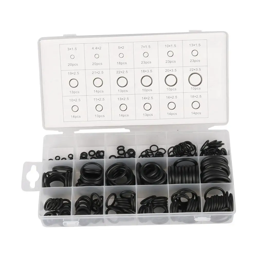 279 Pcs/box 18 Sizes O-ring Assortment Kit Metric O Ring Seals ...