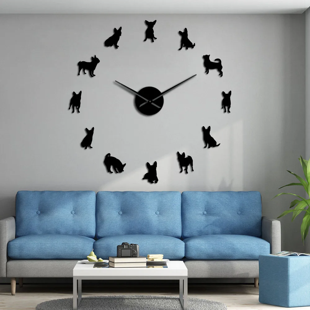 Chihuahua Dog Wall Clock - coolpetshome