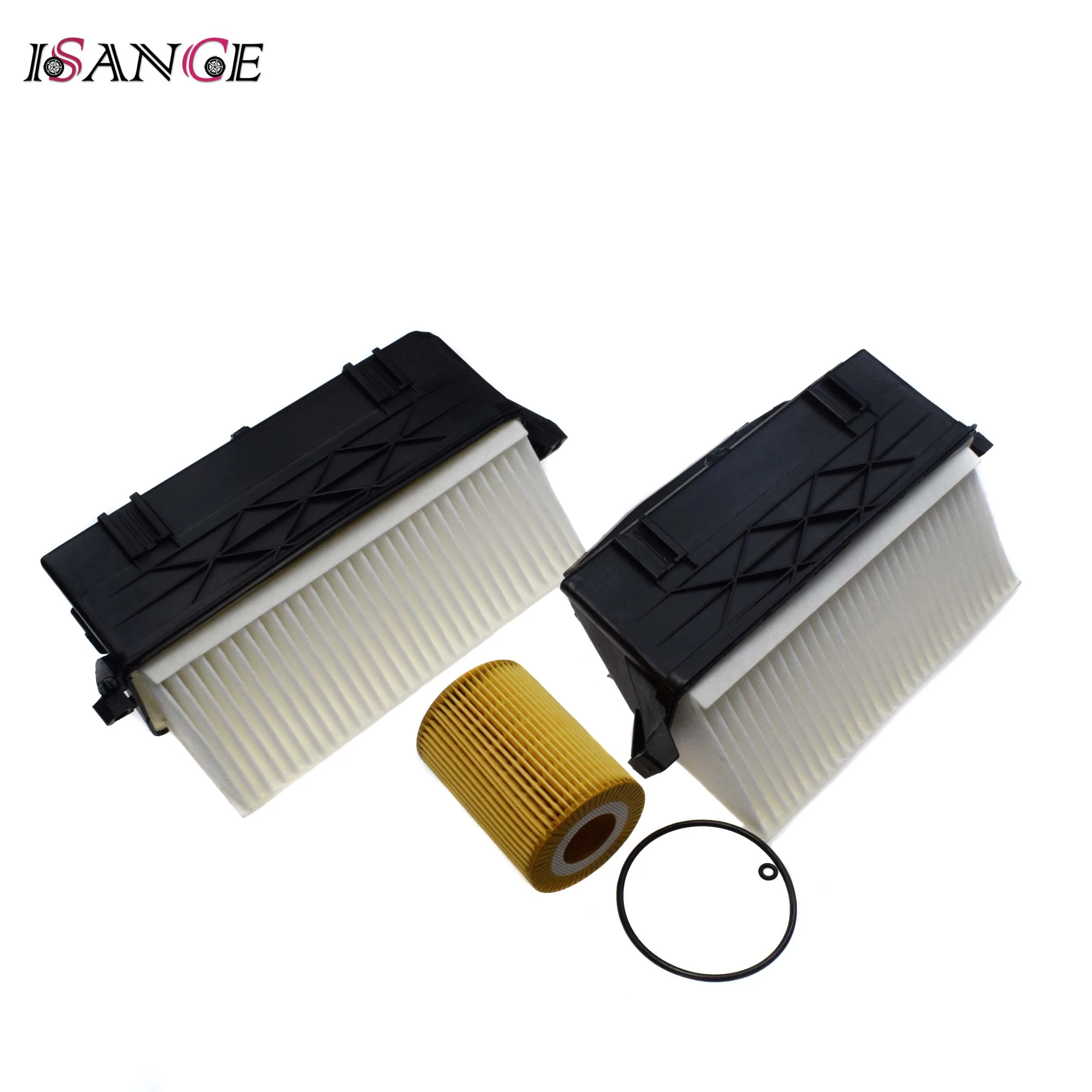 Left Right Air Filter & Oil Filter For Mercedes-benz Gl350 Ml350 S350 ...
