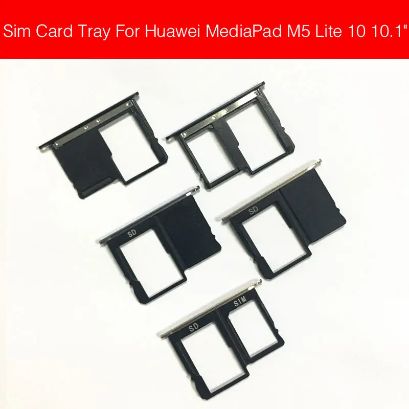 Sim Card Tray Holder For Huawei MediaPad M5 Lite 10.1inch Tablet PC 4G ...