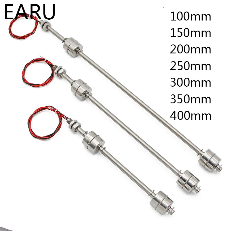 Stainless Steel Float Switch Tank Liquid Water Level Sensor Double Ball ...