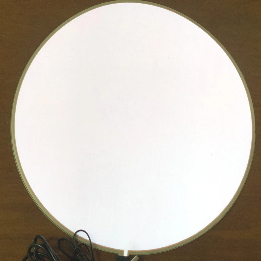 29cm-40cm-50cm-Circle-EL-Backlight-Panel-El-Sheet-El-Car-Plate-Glowing ...