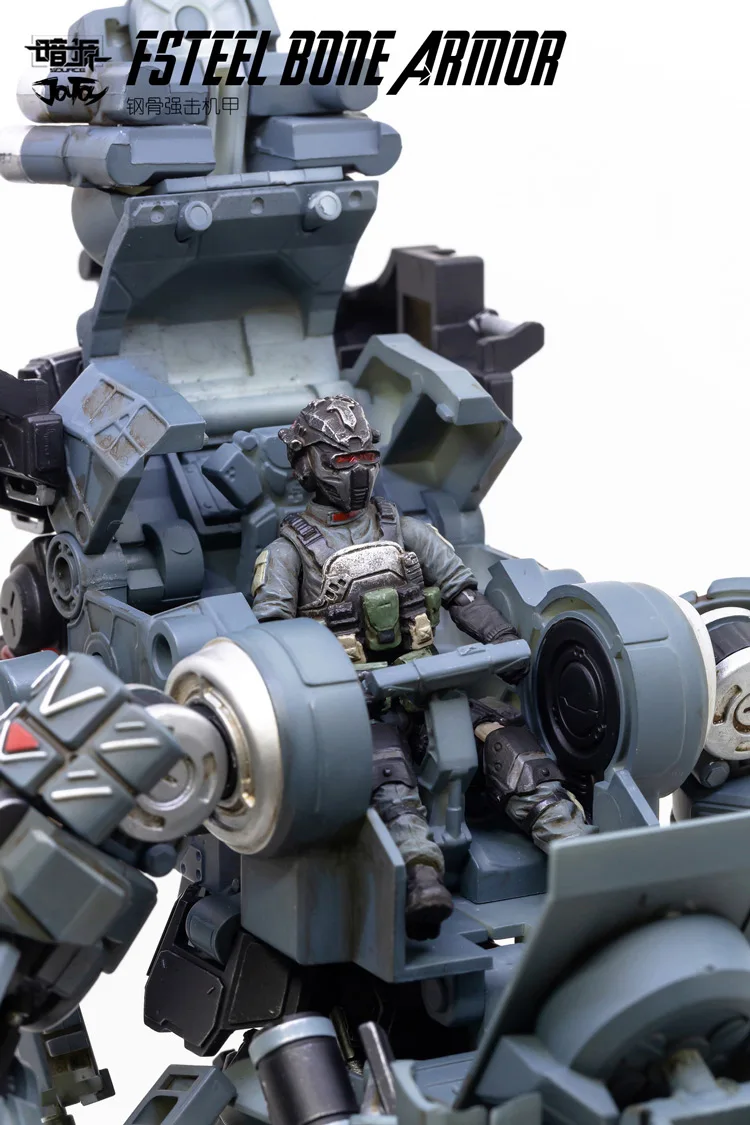 JOYTOY 1/25 фигурка робота FSTEEL BONE MECH Военная Модель Кукла Mecha ...