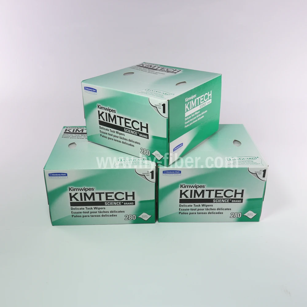 Kimtech Science Kimwipes Low Dust Wiping Paper,fiber Clean Paper,ftth ...