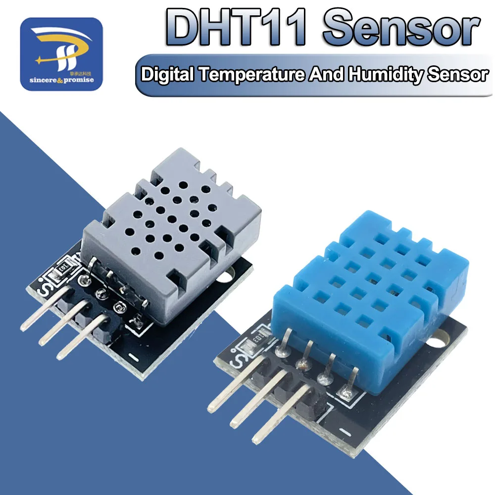 Módulo de Sensor de temperatura y humedad, dispositivo Digital inteligente de 3 pines, MW33, KY ...