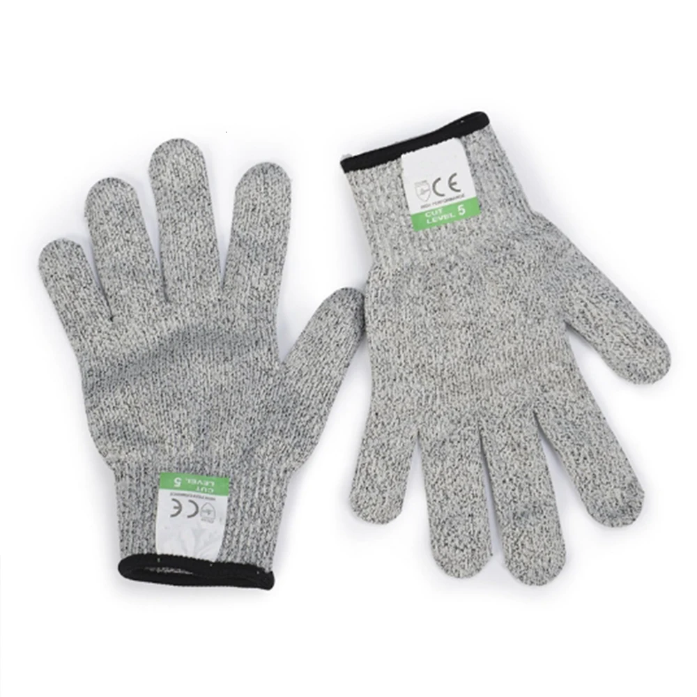 Защитные перчатки с защитой от порезов, дышащие удобные рабочие ...