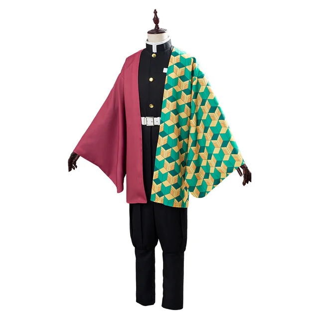 Anime Demon Slayer Tomioka Giyuu Cosplay Costume Outfits - AllCosplay.com