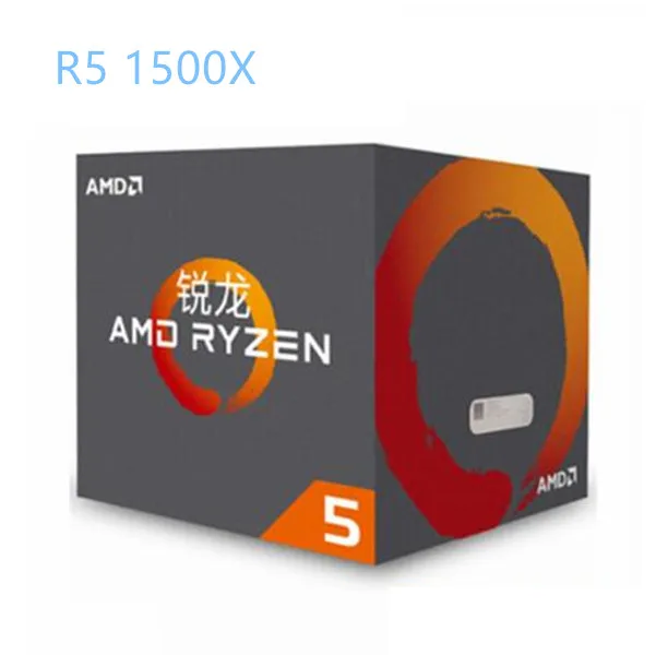 AMD Ryzen R5 1500X CPU Original Prozessor 4Core 8Threads Buchse AM4 3,5 ...