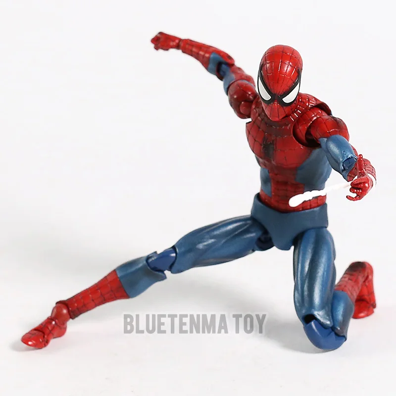 Marvel Mafex 075 Avengers Spiderman MAF075 The Amazing Spider Man PVC ...