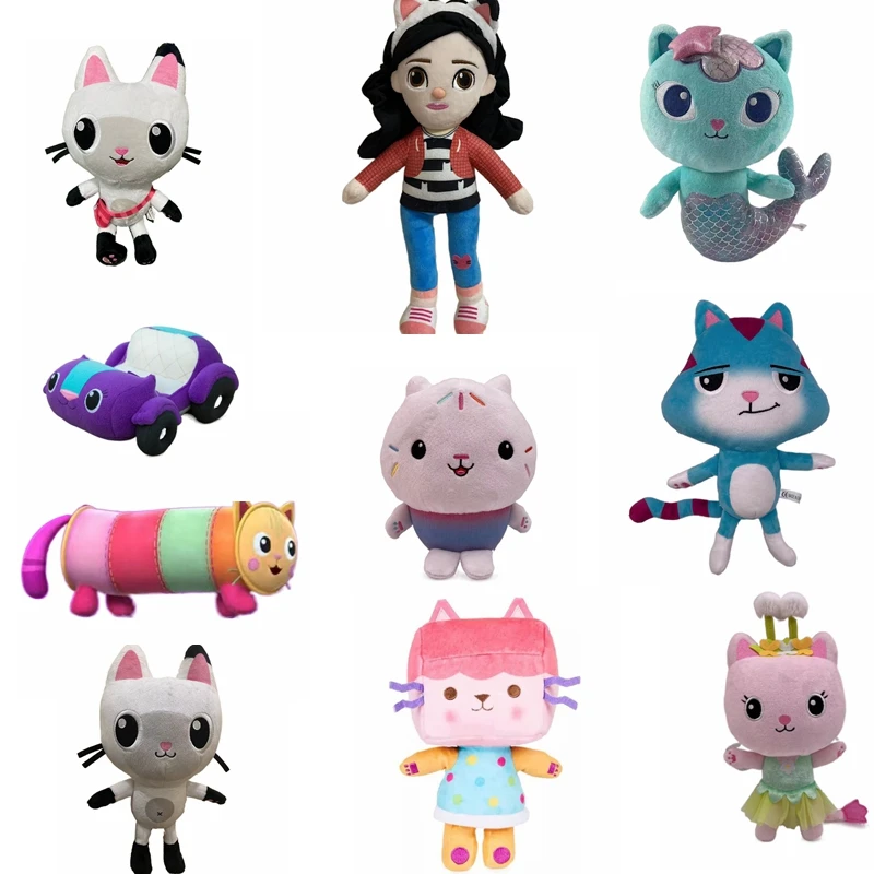 Casa de muñecas de Gabby, caja de felpa, gato, Pandy Paws, Hada, Cakey ...