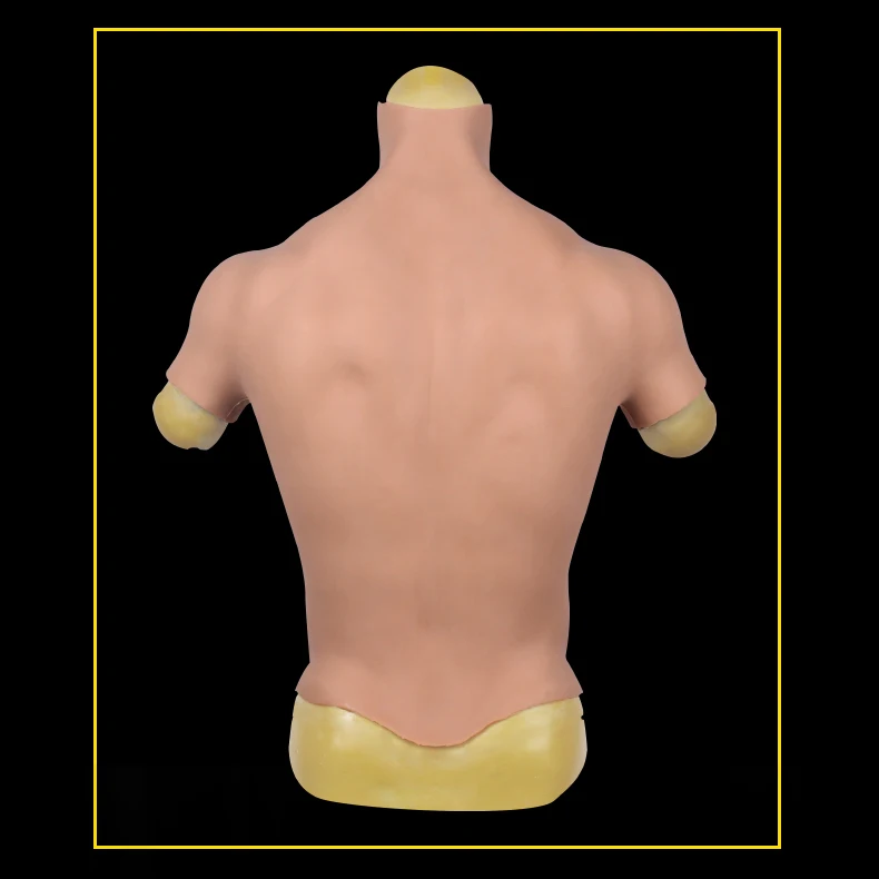 Realistic Silicone Fake Muscle Male Chest Plate - Queerks™