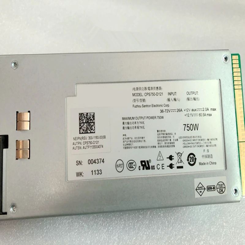 New Original PSU For Dell R510 R910 DC 750W Switching Power Supply ...