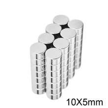 10/20/30/50/100PCS 10x5 mm Powerful Neodymium Magnet 10mmx5mm Search ...
