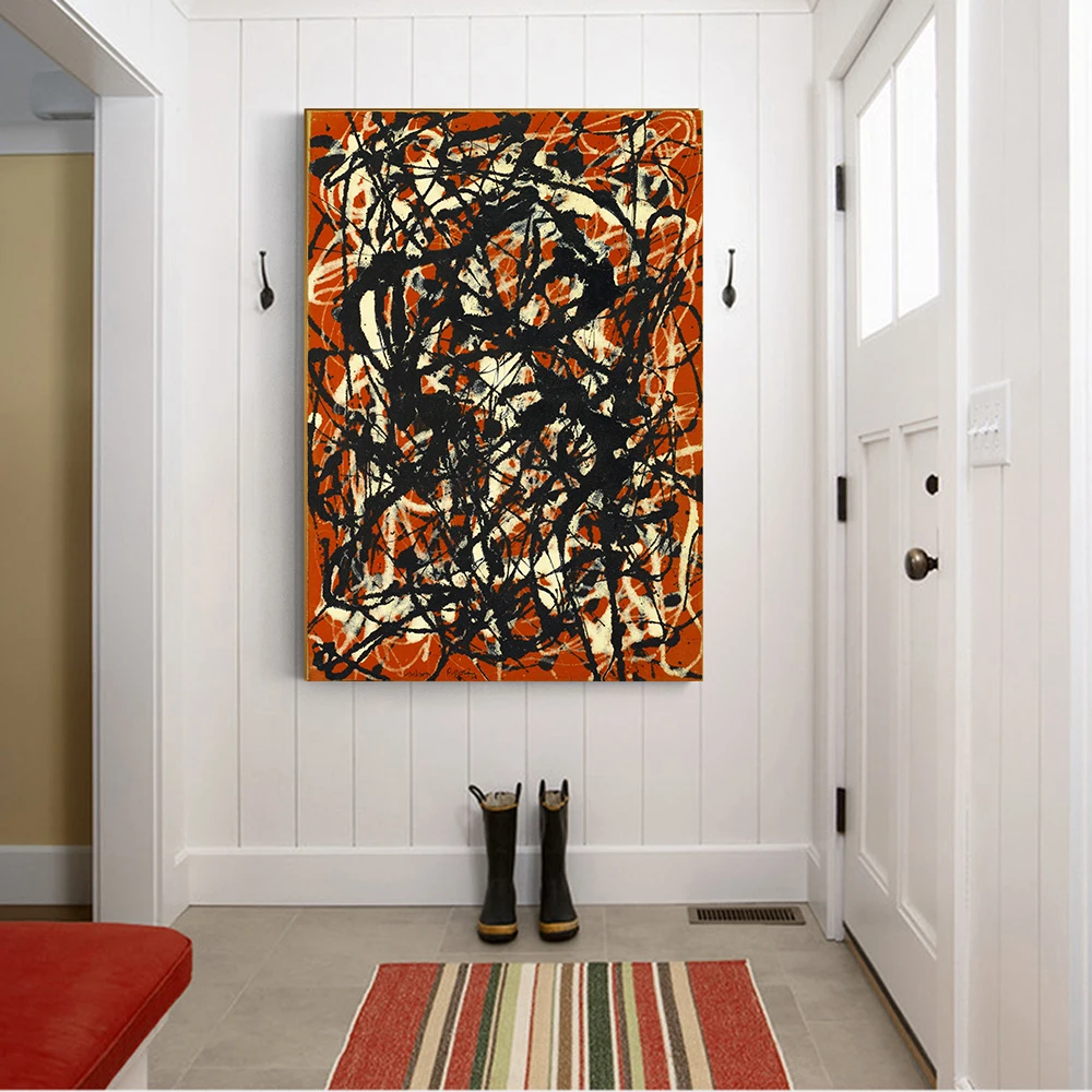 Pintura-al-leo-de-Citon-Jackson-Pollock-cuadro-de-cartel-de ...