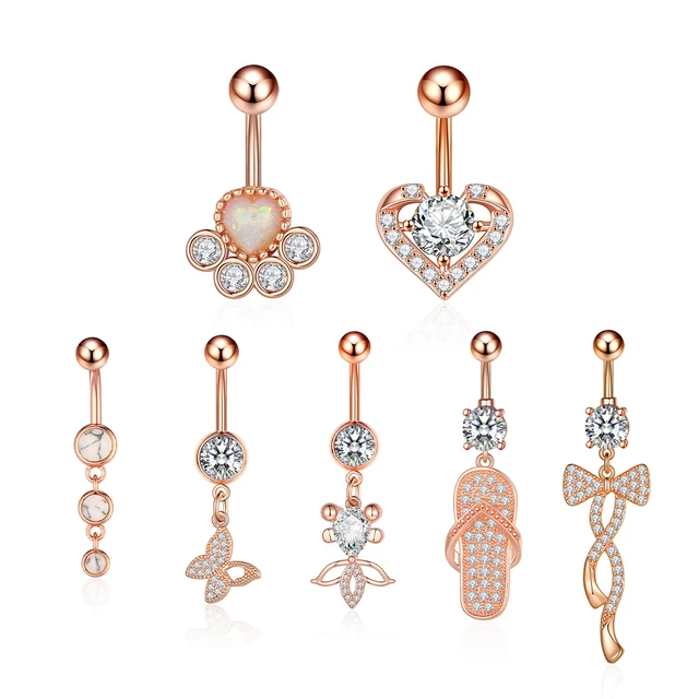 Cute Bow Belly Button Rings