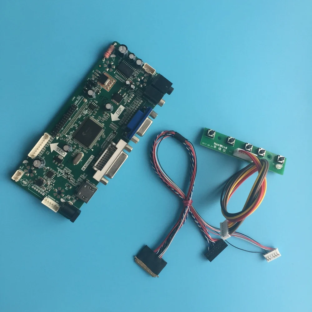 Placa de controlador VGA HDMI para HSD089IFW1 A01, kit de controlador de pantalla LCD LED de 8,9 ...