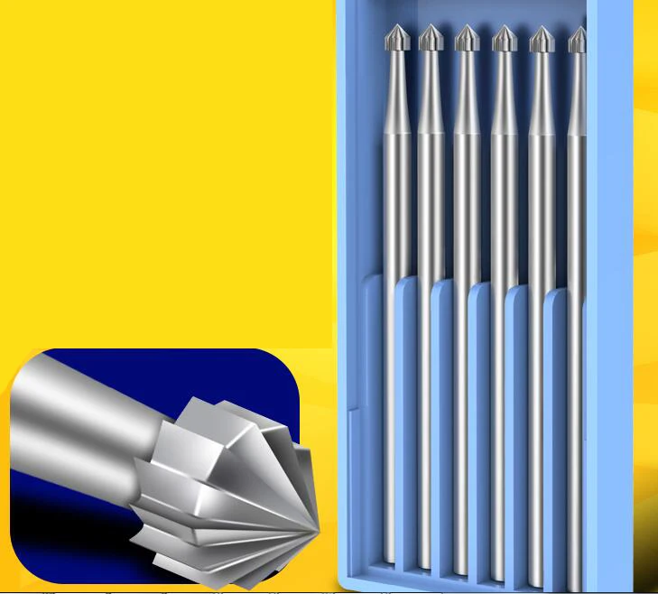 Jewelry Stone Setting Bur 6pcs/lot Q Round Cutting Burr For Setting ...