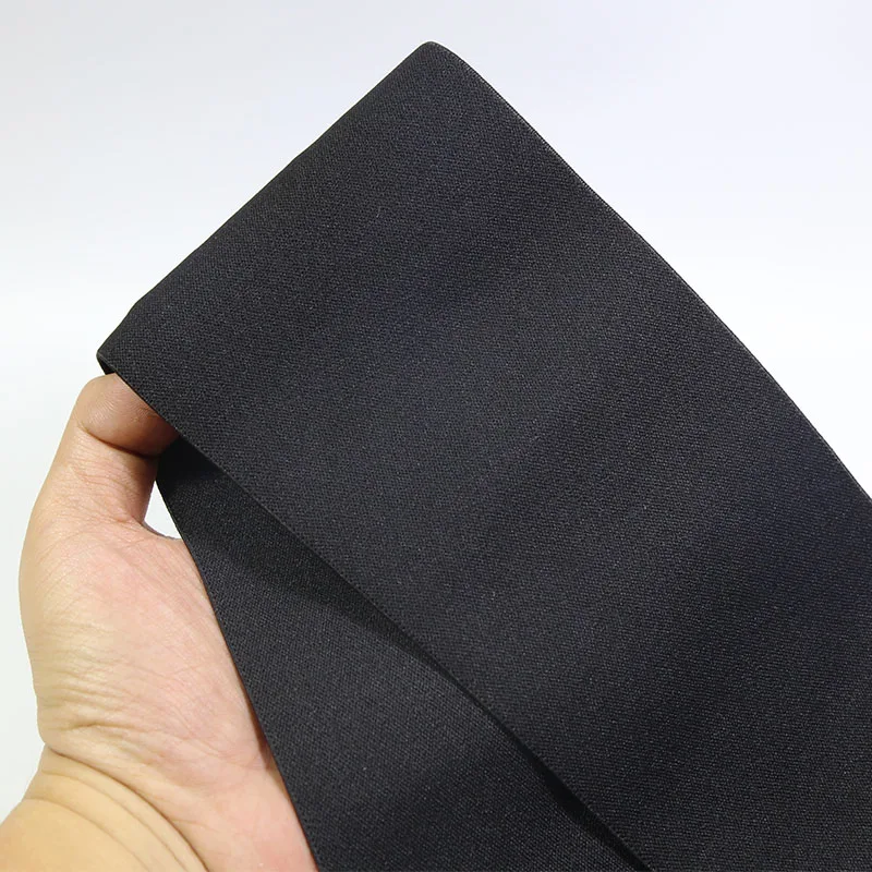 10-cm-black-polyester-elastic-Elastic-Ribbon-Clothing-Bags-Trousers ...