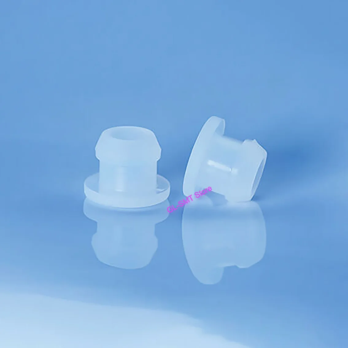 Transparent Silicone Rubber Hole Caps 4.5mm to 14mm Clear T Type Plug ...