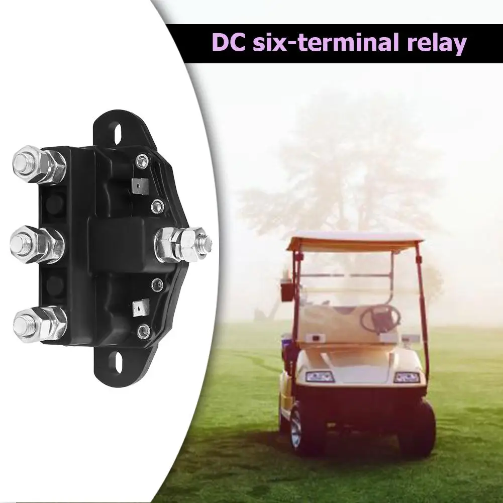 6 Terminals Reversing Polarity Contactor Relay Winch Motor Reversing ...