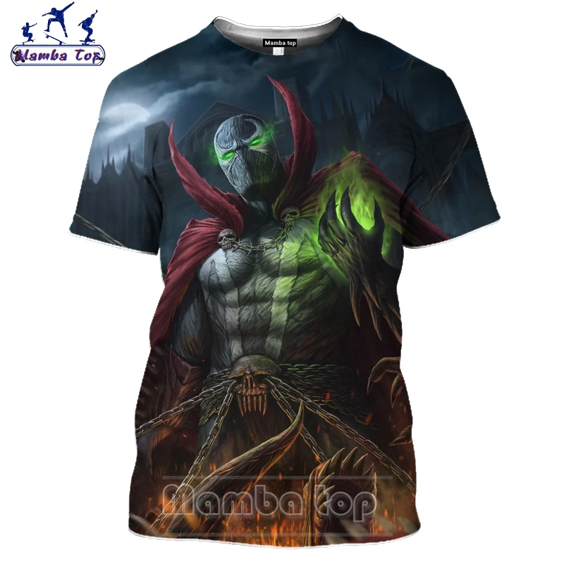Shirt Anime 3d Spawn | Spawn Comic Shirt | Spawn Print Shirt | Spawn ...