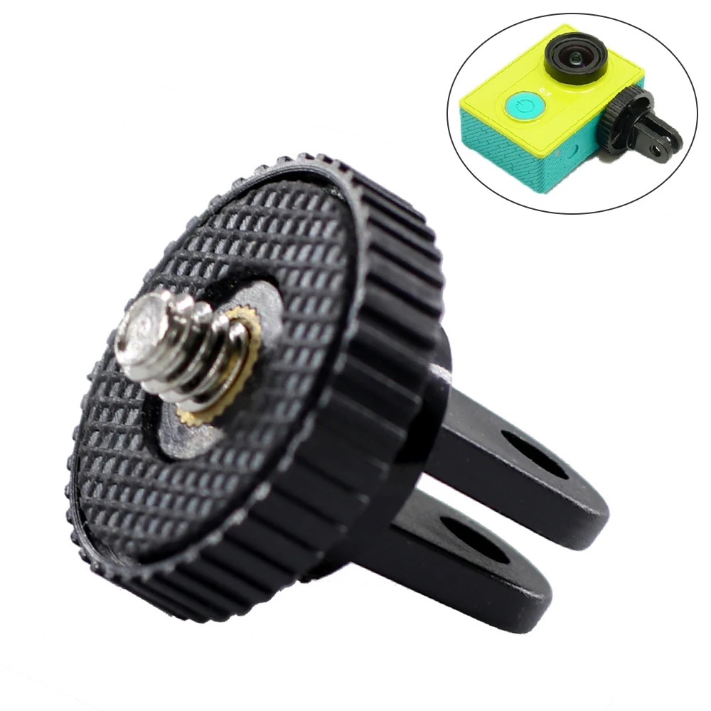 Tripod Mount Adapter 1/4 Screw Head Adapter Fit For Gopro Hero 8 7 6 5 ...