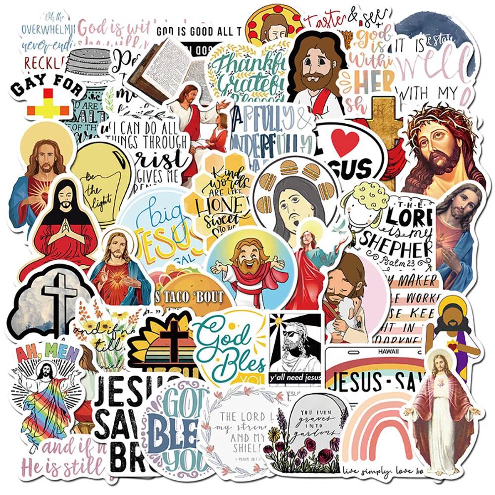Stickers Cretins Christian | Jesus Stickers Decals | Christian Stickers ...