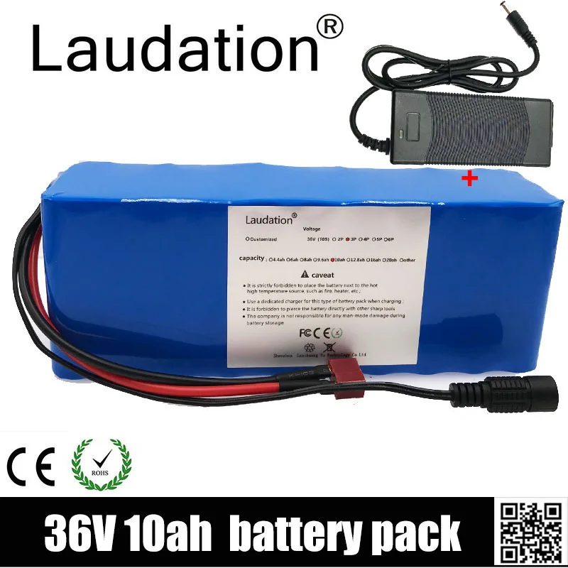Battery 36v 10ah Scooter | 36v 10s Lithium Battery Pack | 36v 10s3p ...