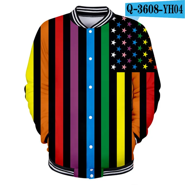LGBT Pride Baseball Bomber Jacket (Various Designs) - Queerks™