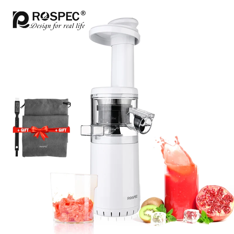 ROSPEC Wireless Free Masticating Slow Auger Juicer Mini Potable Slow ...