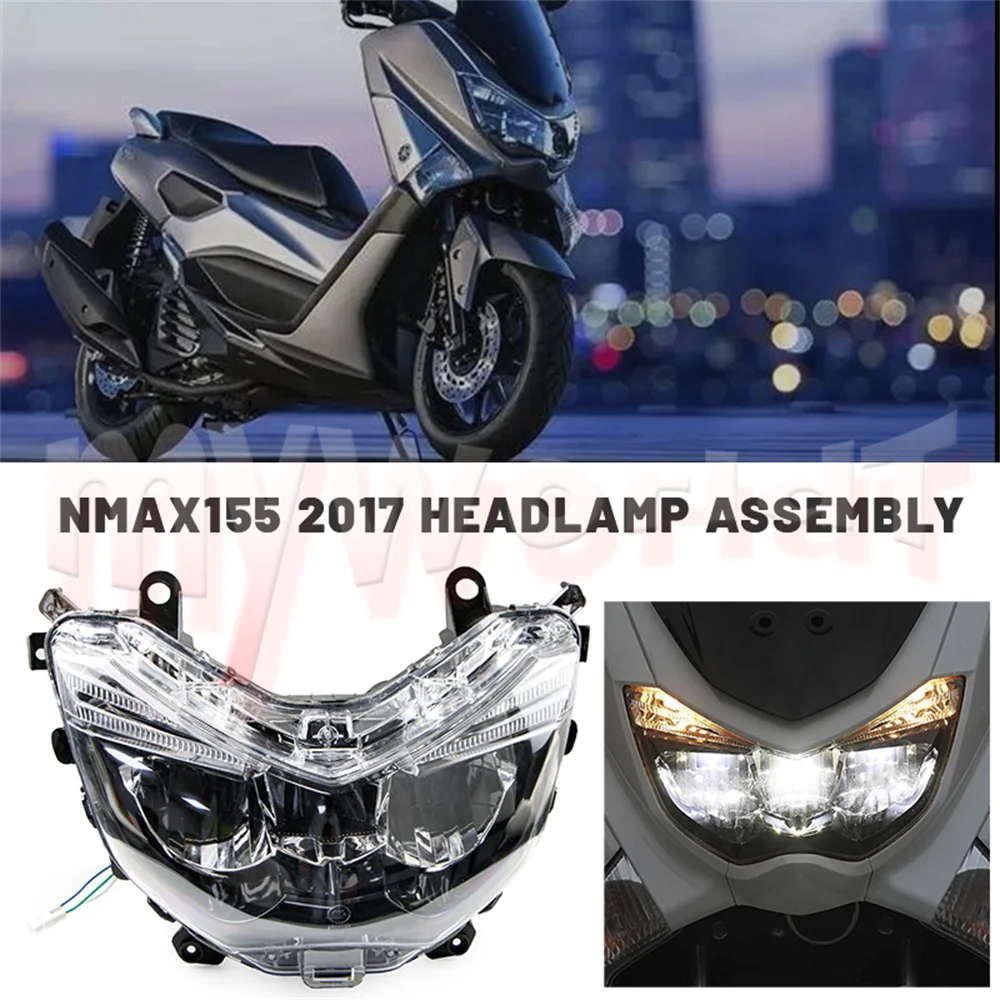 Headlight-Assembly-Headlamp-Motorcycle-Light-Fit-For-YAMAHA-NMAX155 ...