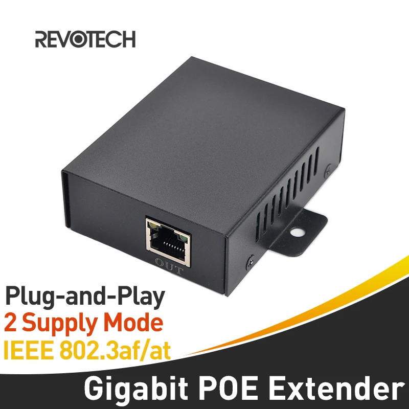 Gigabit Poe Extender Ieee 802.3Af 100 Méter 10/100/1000Mbps -Ig Terjed ...