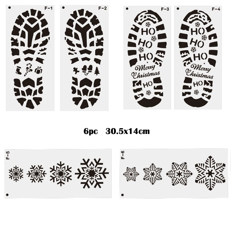 Shoe Print Template Printable