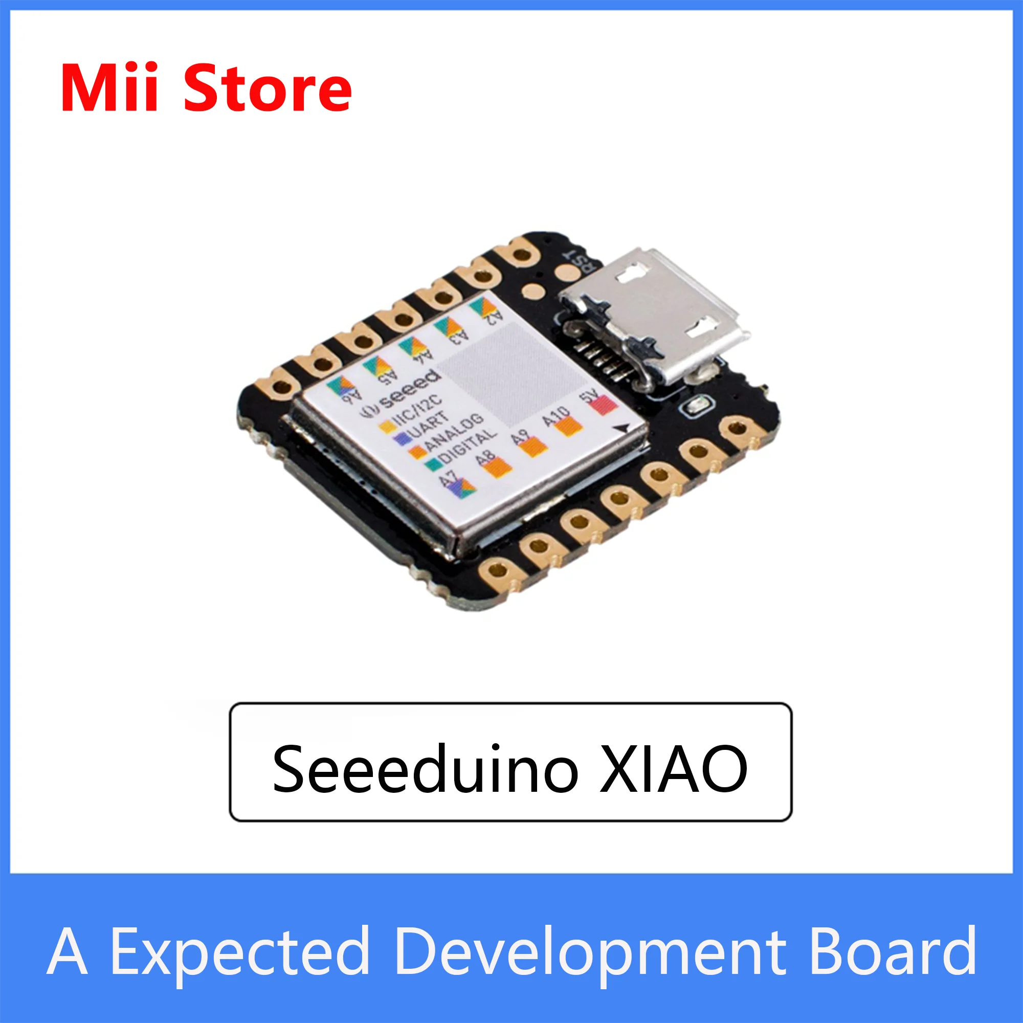 Seeeduino Xiao Microcontroller Samd21 Cortex M0 Nano 48mhz Spi I2c Interface For Arduino Ide Iot