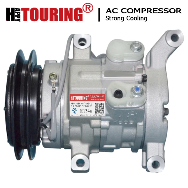 10s11c AC Compressor for Toyota hilux 4x4 Lan25 88310-0K130 88310-0K132 ...