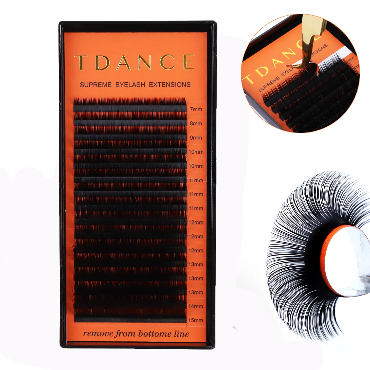Tdance Faux Mink Individual Eyelash Lashes Maquiagem Cilios For ...