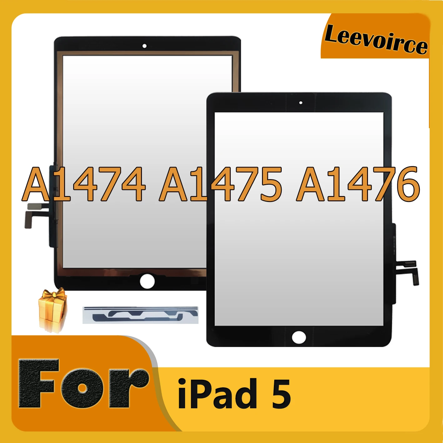 For Ipad Air 1 Ipad 5 Lcd Outer Touch Screen Digitizer Front Sensor ...