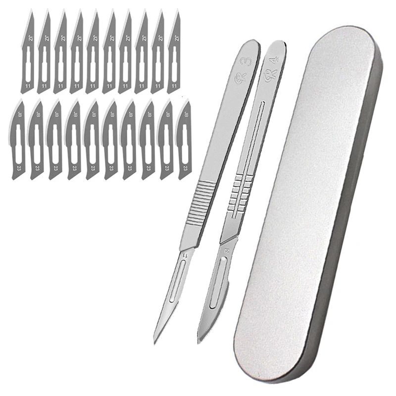 A-o-carbono-Escultura-Metal-Bisturi-Handle-Non-Slip-Surgical-Bisturi ...