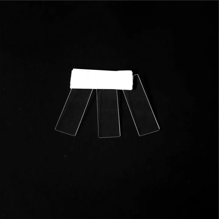 JGS1 clear quartz plate quartz glass slide 75*25*1mm|slides|slide ...