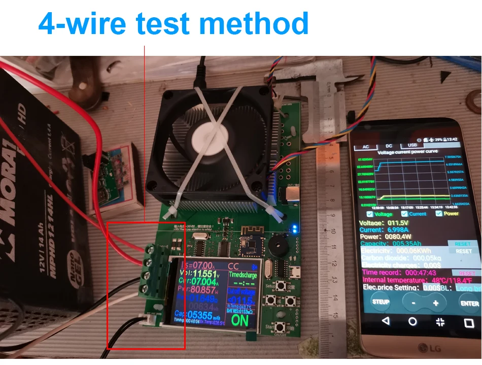 Shop Generic DIY 1000W 4 Wire DC Electronic Load Lithium Battery ...