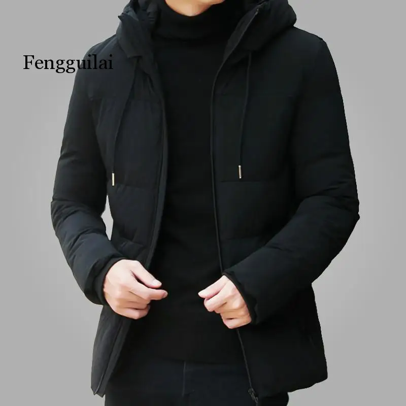 Chaqueta-de-invierno-con-cuello-levantado-para-hombre-abrigo-informal ...