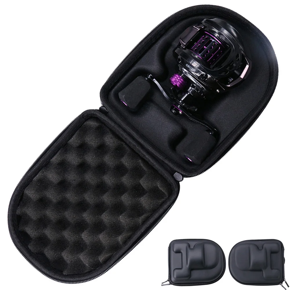 Baitcasting Fishing Reel Bag EVA Sea Bait Casting Drum Reels Pouch ...