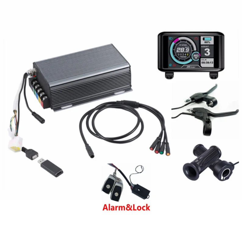 With Alarm&lock Sabvoton(mqcon) Svmc V1 V2 72v 80a 100a 150a 200a ...