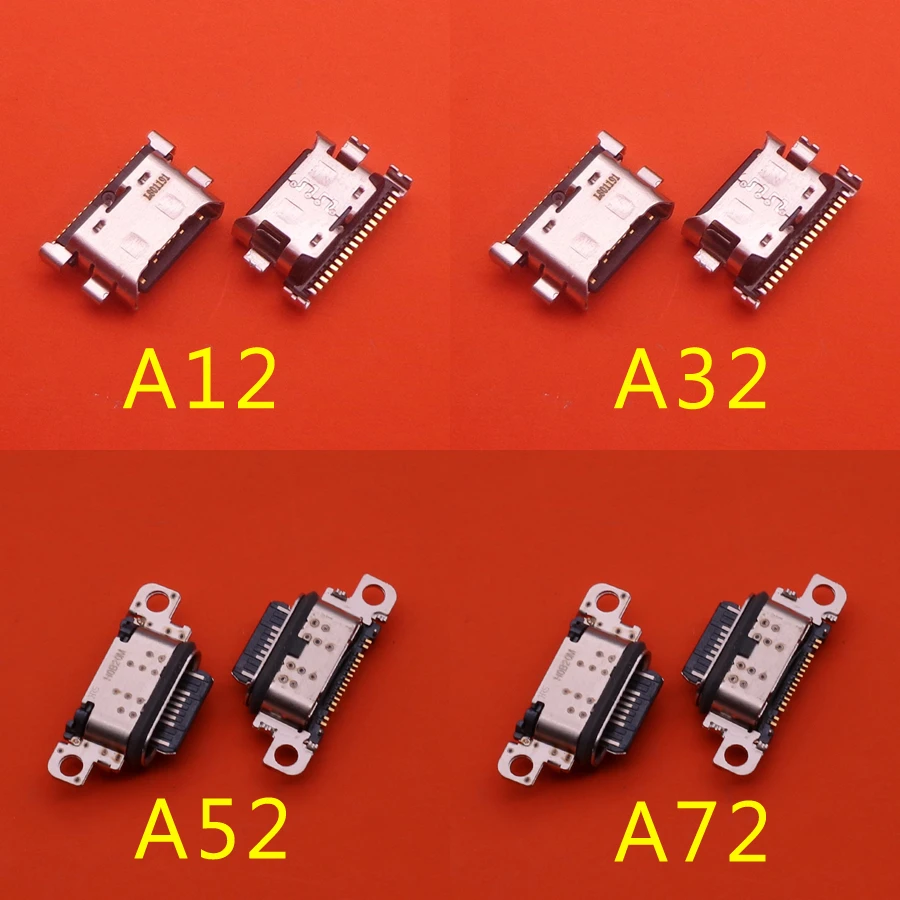10pcs Type C Charger Usb Charging Port Dock Connector For Samsung Galaxy A12 A32 A52 A72 A02s ...