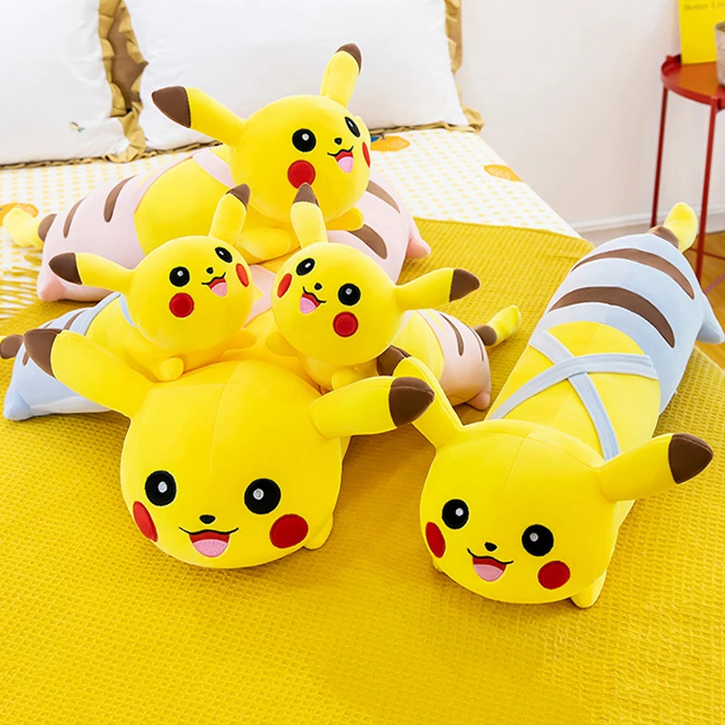 Stuffed Animals Pikachu Pillow | Pikachu Plush Doll Pillow | Cotton ...