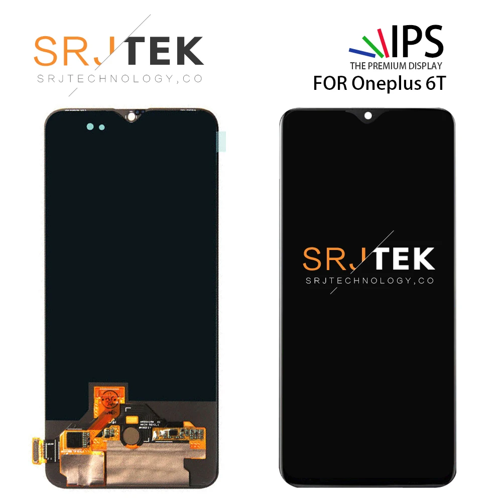 6.41 Display For Oneplus 6 LCD Matrix Touch Digitizer Assembly With ...