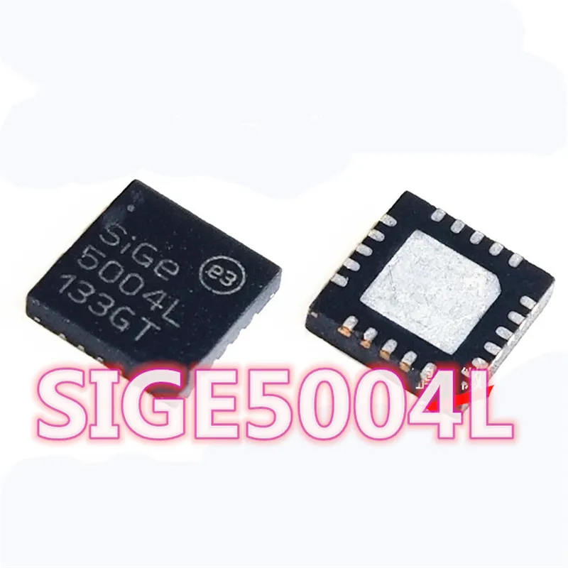 Free shipping: 10PCS SIGE5004L SIGE-5004L 5004L SIGE5004 5004 QFN20 ...