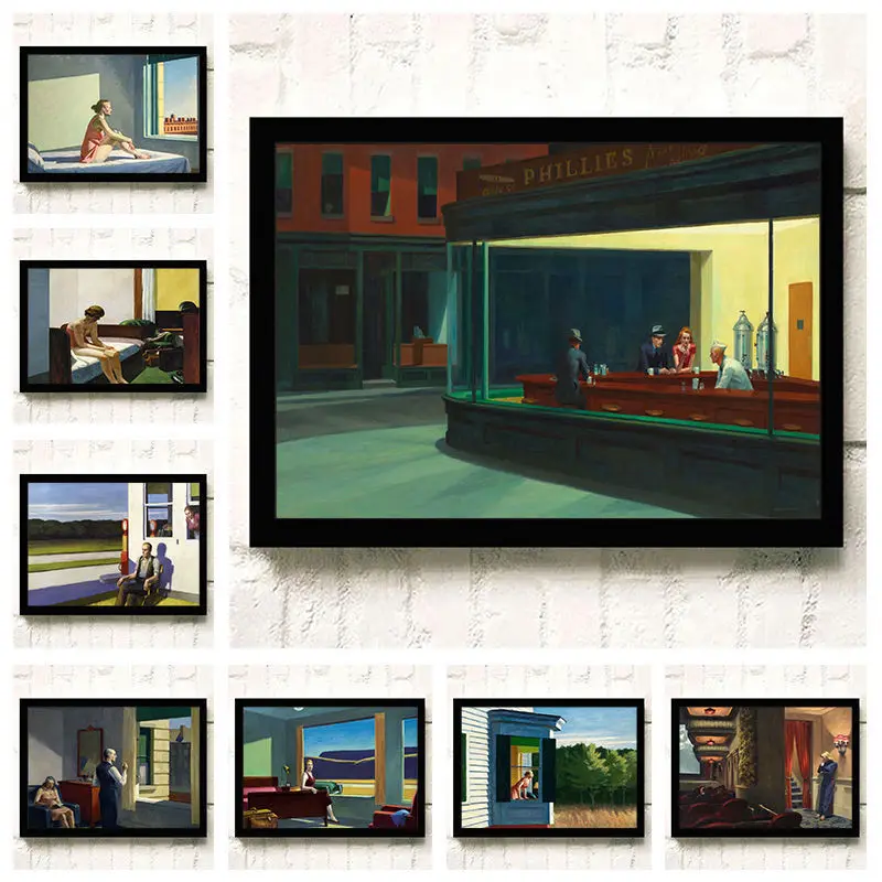 Edward Hopper Nighthawks Wallpaper